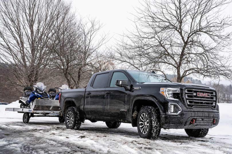 2019 GMC Sierra Winter Drive | VUE magazine